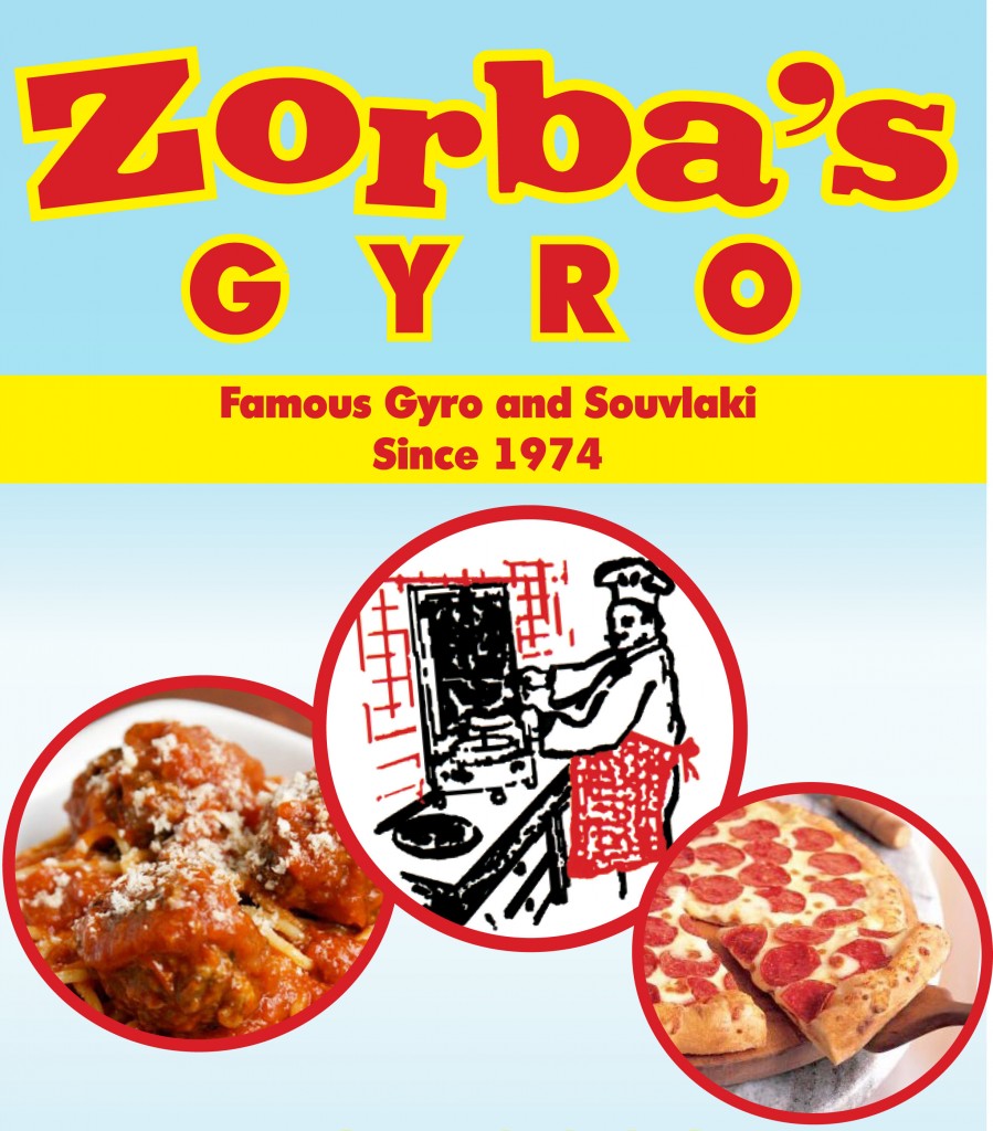 Menu : Zorba's Gyro